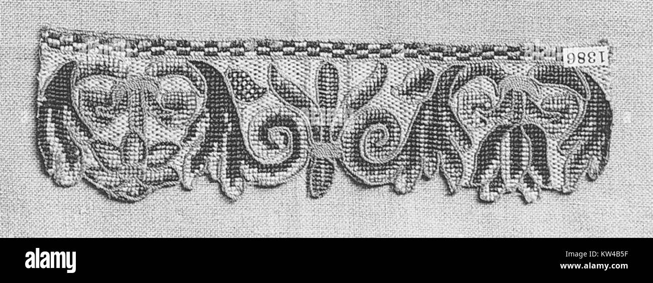 This image, titled 'Border,' is part of the MET collection and depicts ...