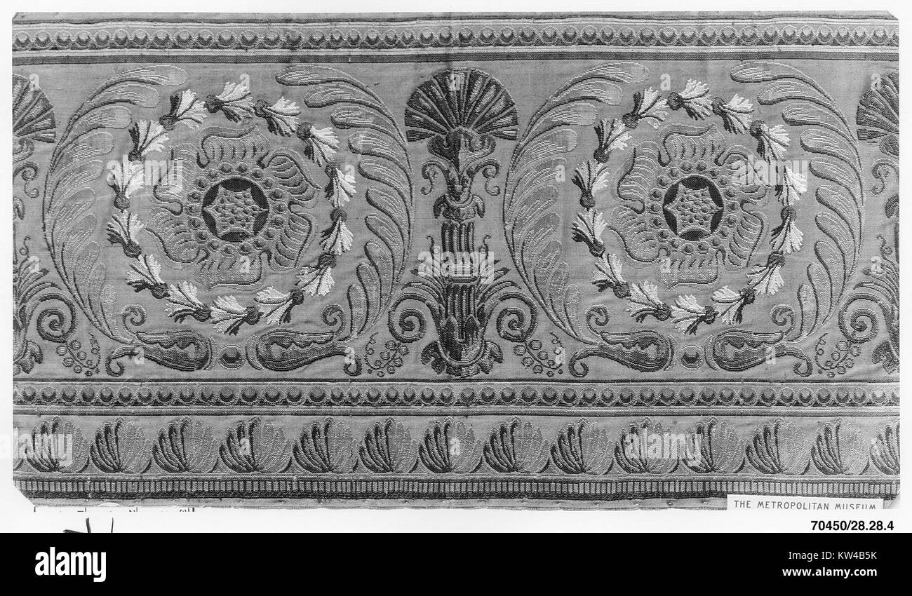 A photograph or artifact labeled as Border MET 70450, likely ...