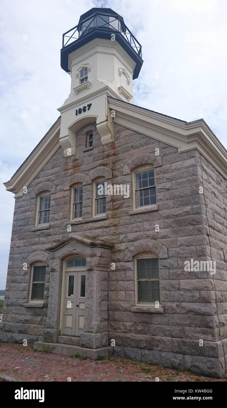 The Block Island North Light is a historic lighthouse located on Block ...