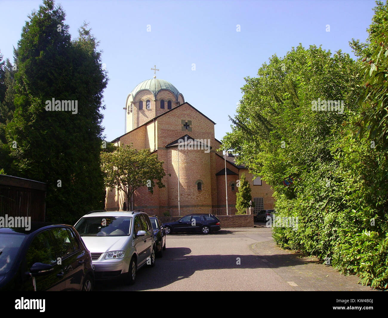The Apsis of the Greek Orthodox Cathedral of Agia Trias in Bonn ...
