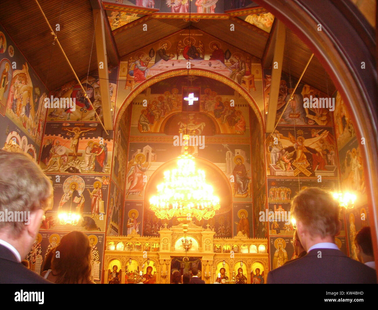 The Agia Trias Greek Orthodox Cathedral in Bonn, Germany, is renowned ...