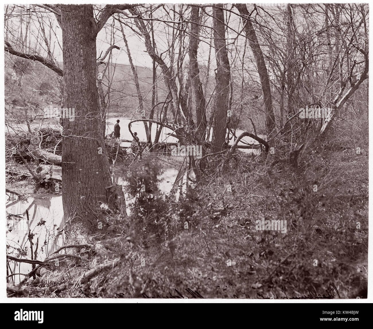 'Blackburn's Ford Rapidan River, The Wilderness' captures a pivotal ...