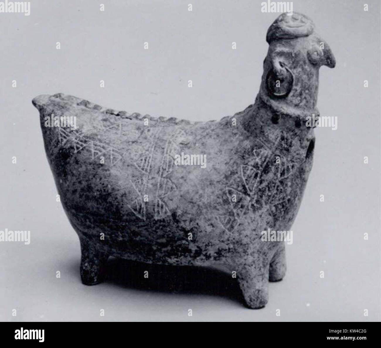 This bird sculpture is part of the collection at The Metropolitan ...