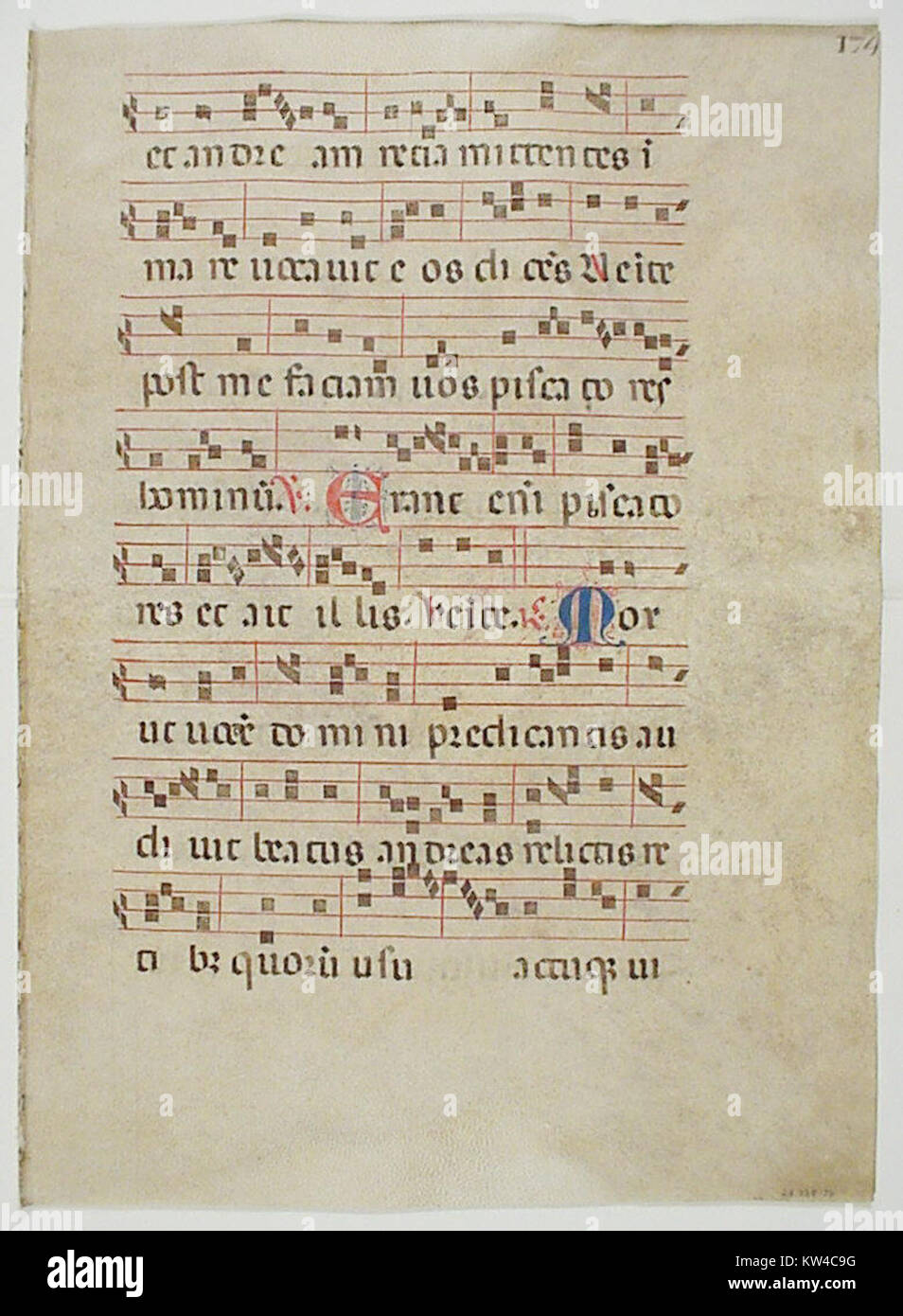 Ancient musical notation hi-res stock photography and images - Alamy