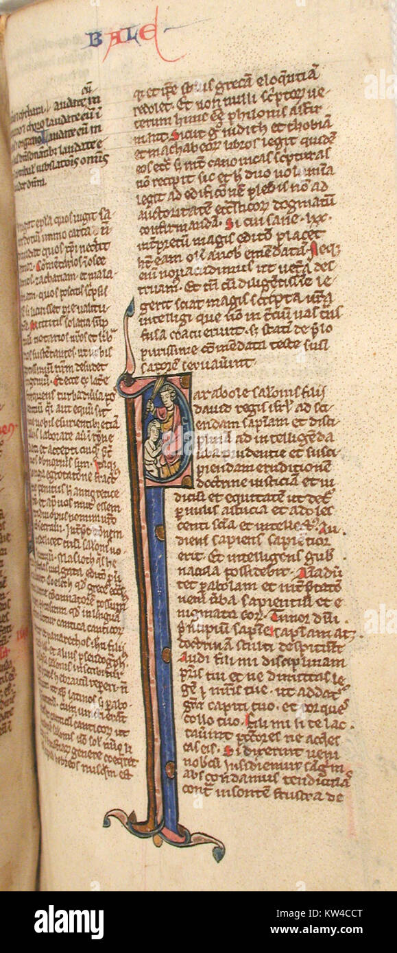 The Bible displayed at the Metropolitan Museum of Art (MET) represents ...