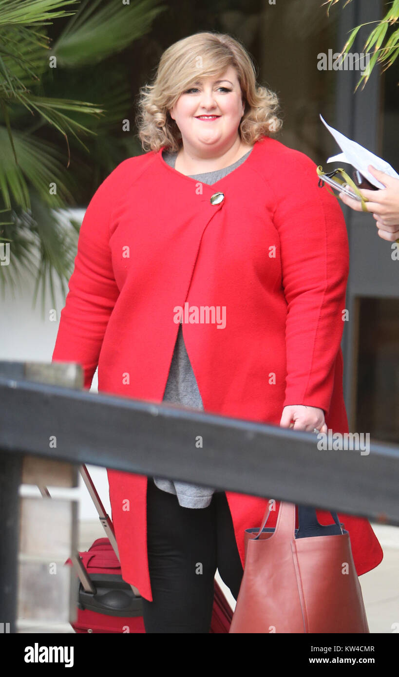 Michelle McManus outside ITV Studios Featuring: Michelle McManus Where ...