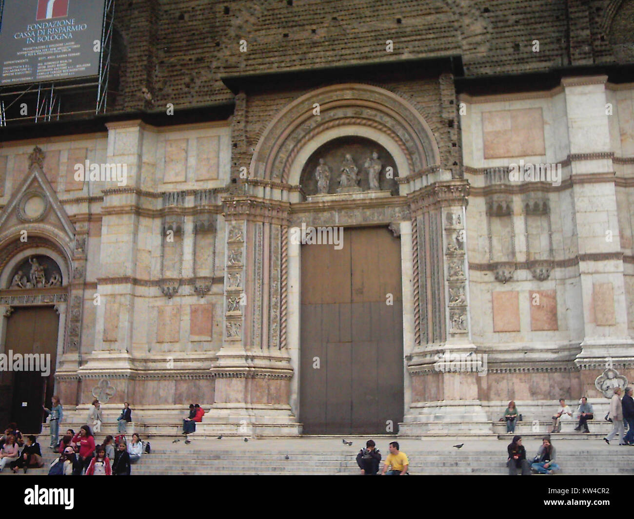 The San Petronio Portal of Bologna's Basilica is a stunning example of ...