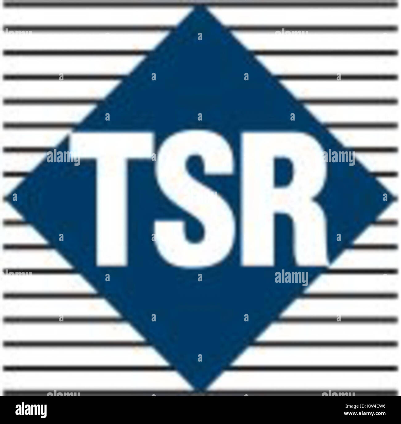 The logo of TSR, a company known for its work in the gaming and ...