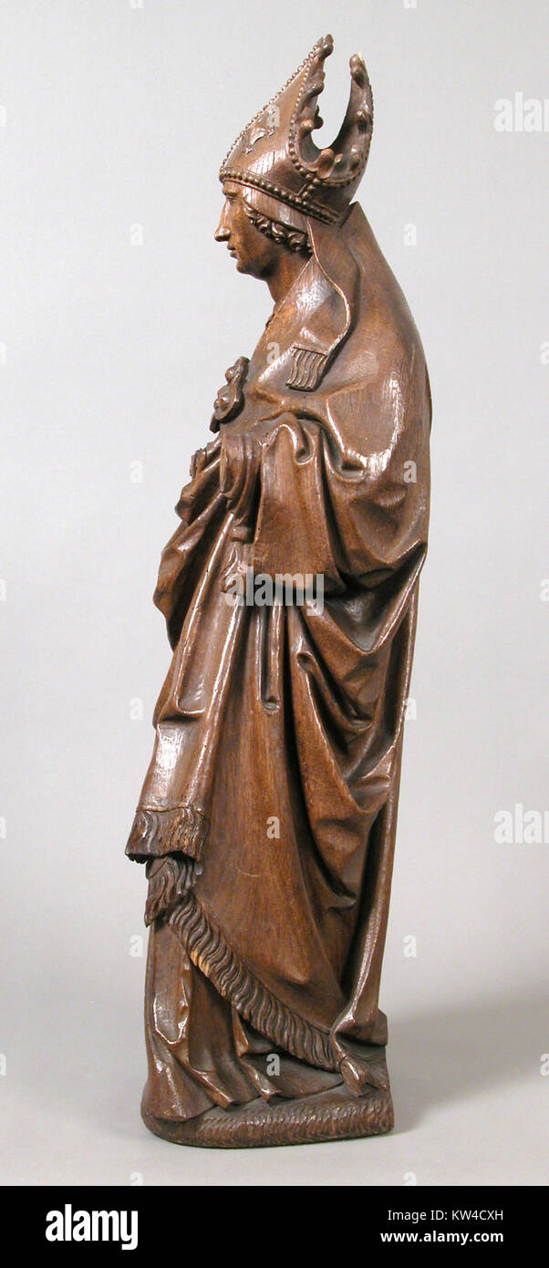 This image likely depicts a portrait or representation of a bishop ...