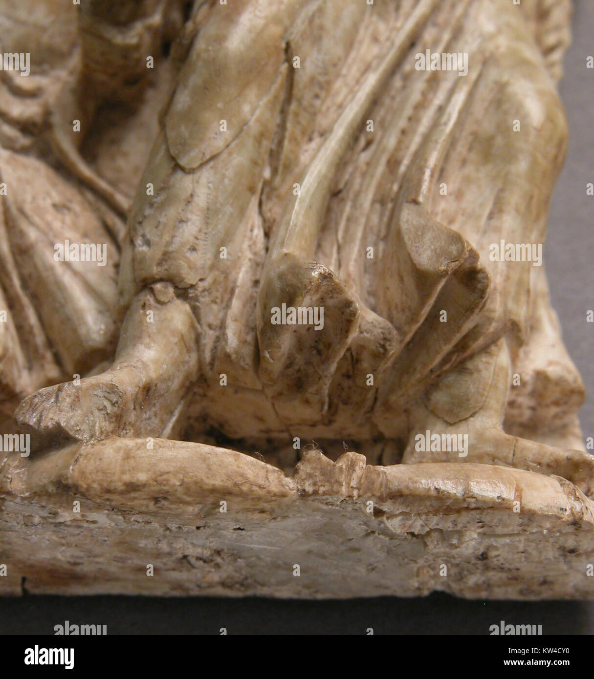 Bone carving, possibly depicting a Dionysiac revel, is an ancient form ...