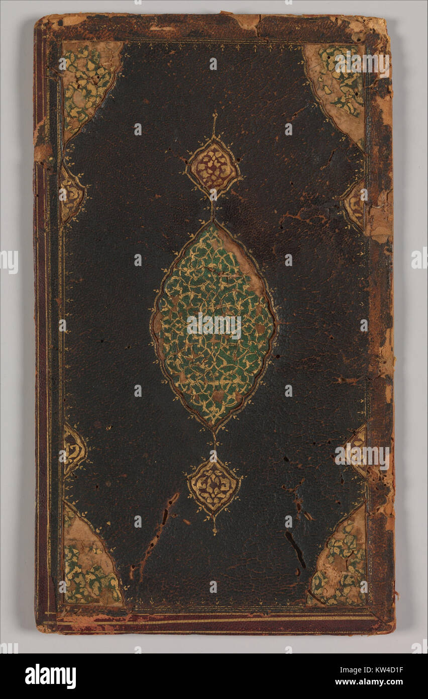 The bookbinding with animals in a landscape, featured at the ...