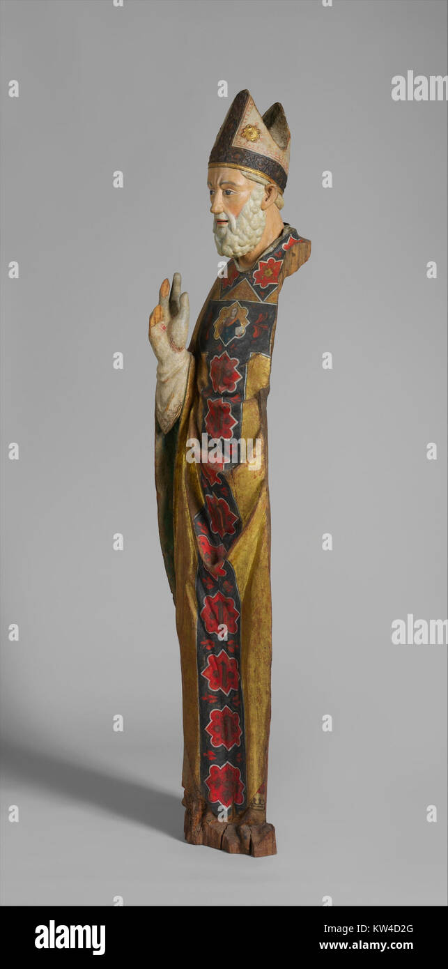 This artwork depicts the Blessing Bishop, an image of Saint Nicholas of ...