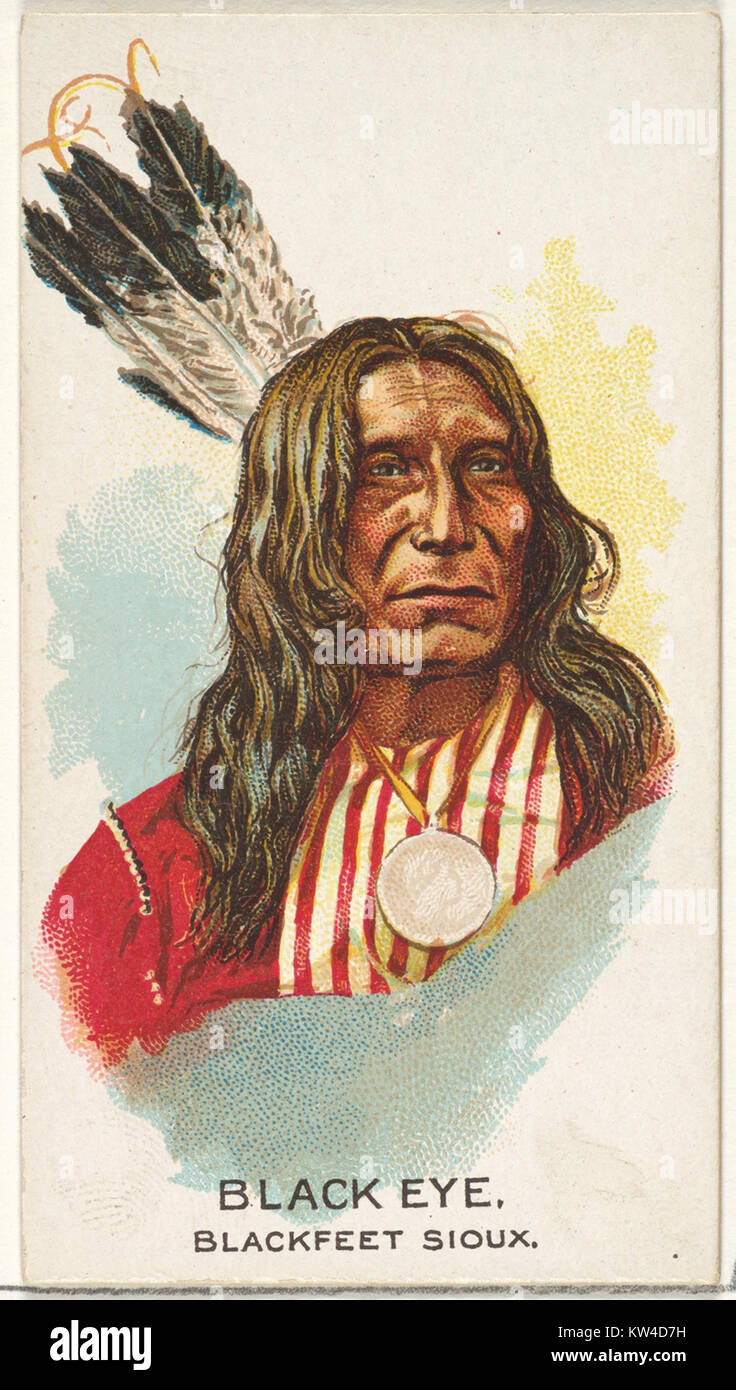 Blackfeet black and hi-res stock photography and images - Alamy