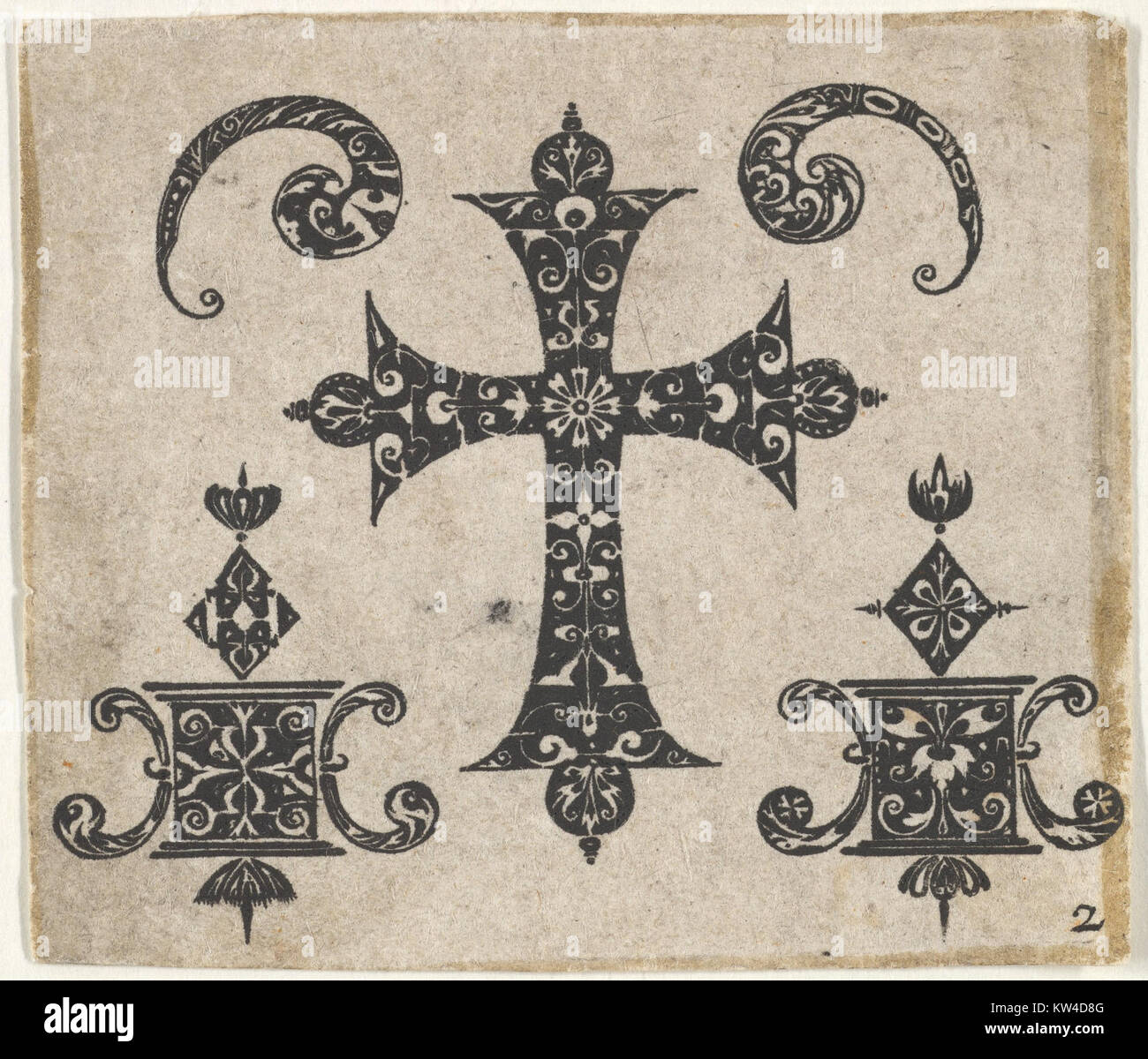 Blackwork cross hi-res stock photography and images - Alamy