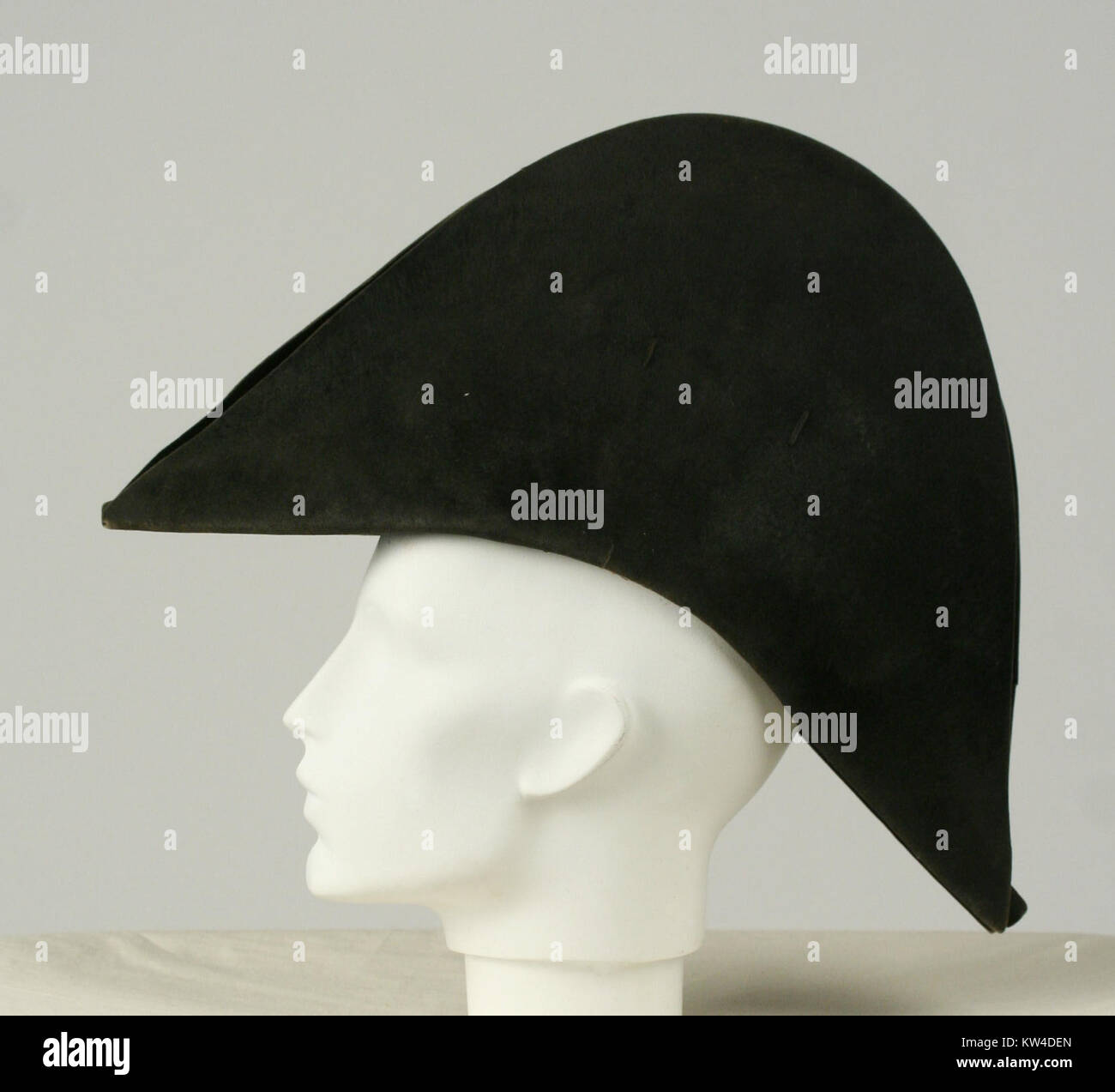 This bicorne hat, displayed in the Metropolitan Museum of Art, is a ...