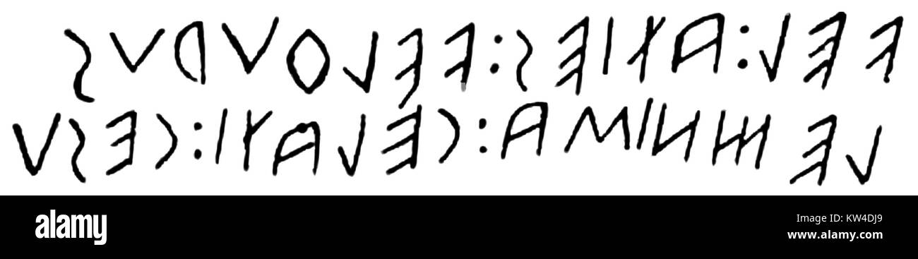 Etruscan inscriptions hi-res stock photography and images - Alamy