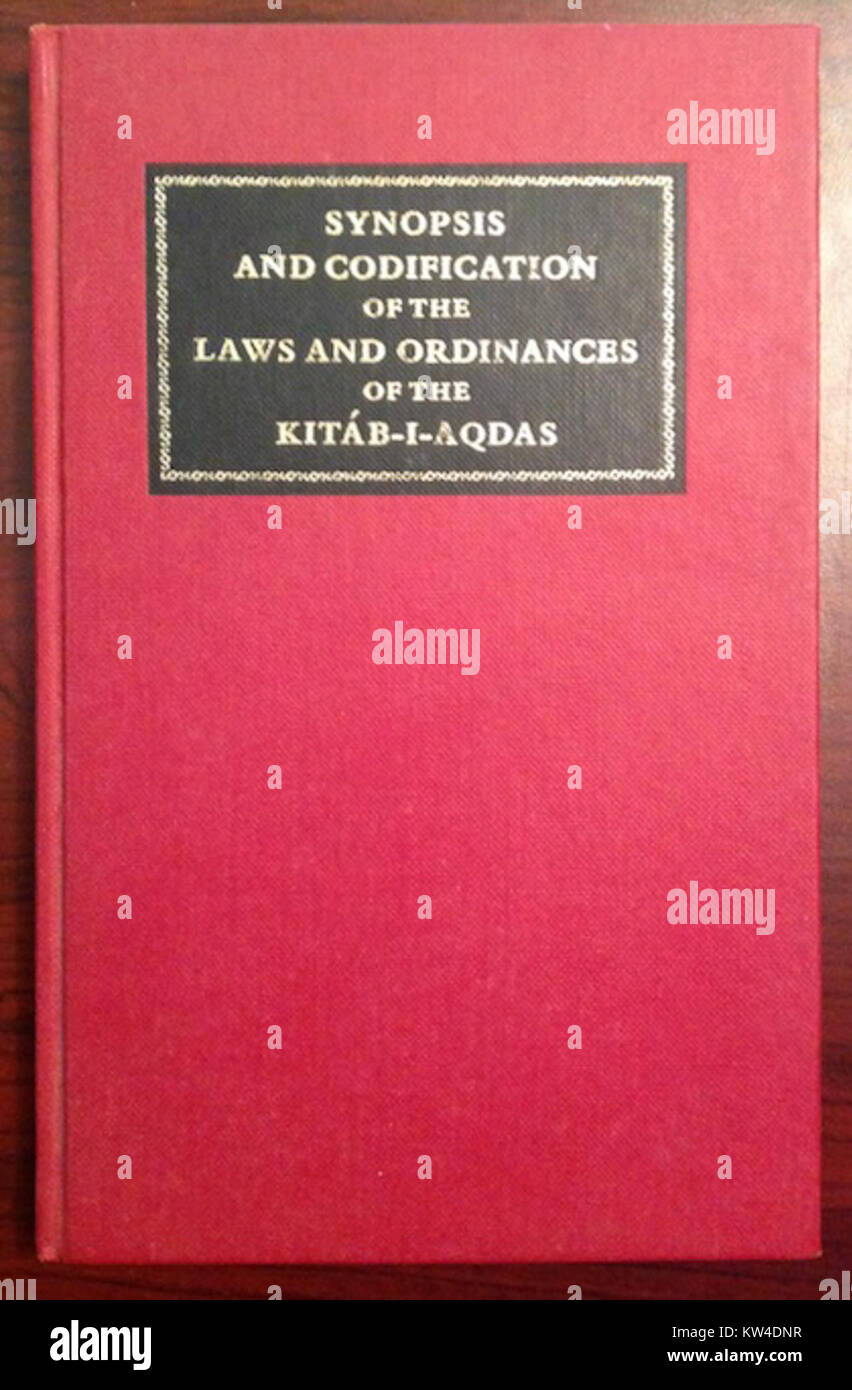 Kitab i aqdas hi-res stock photography and images - Alamy