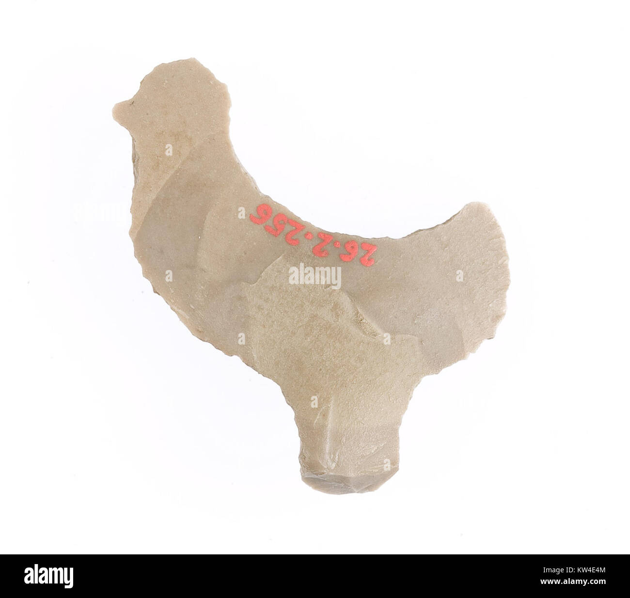 This bird-shaped flint, cataloged as MET 26.2.256, is an artifact in ...