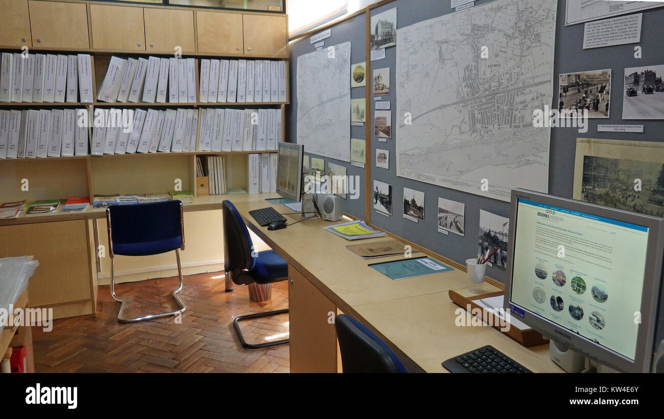Bexhill Museum, Access Centre (indoor Stock Photo - Alamy