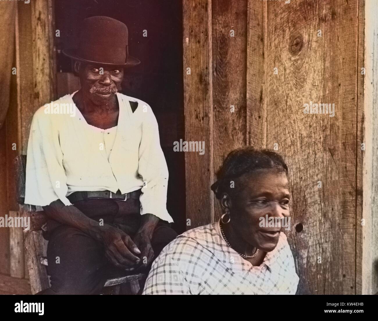 African-American sharecroppers, Pulaski County, Arkansas, 1920. Note ...
