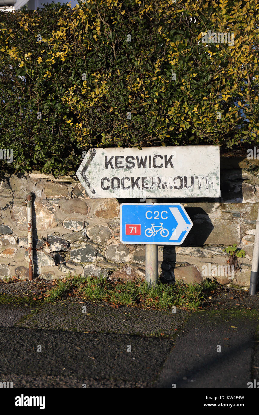 Cockermouth sign hi-res stock photography and images - Alamy