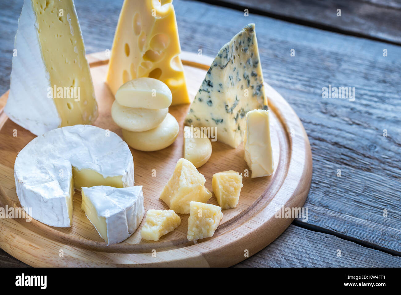 Various types of cheese Stock Photo - Alamy