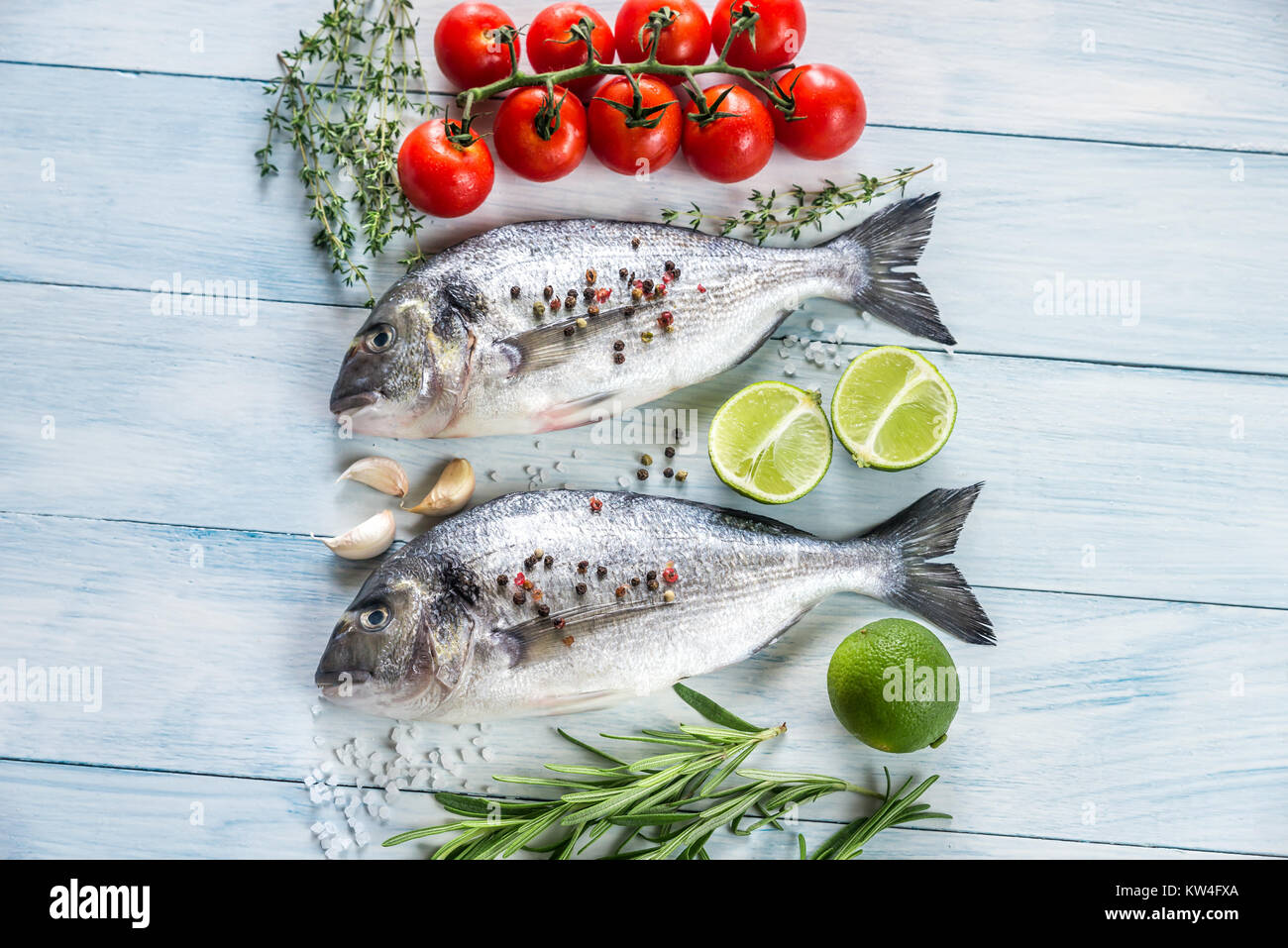 Dorade Royale Fish Stock Photo - Alamy