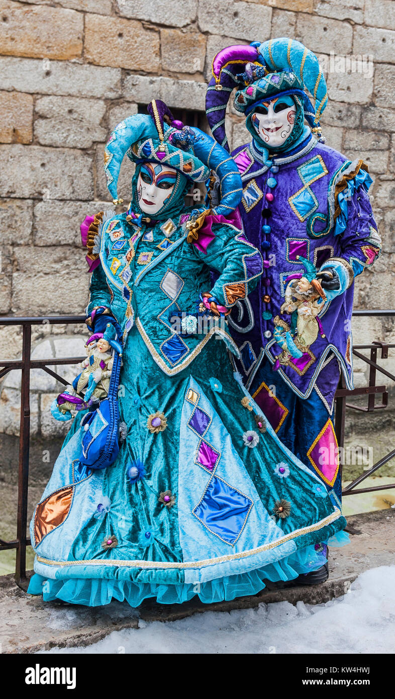 A french jester hi-res stock photography and images - Alamy