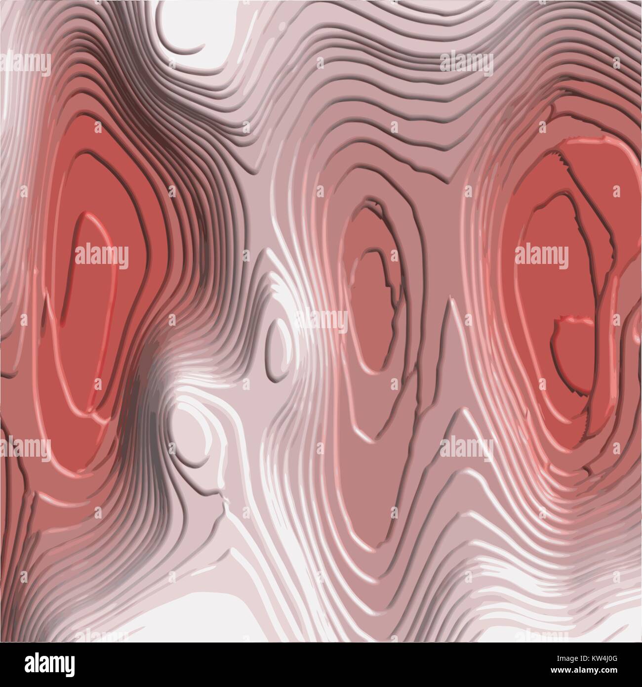 red and white abstract 3D curve pattern vector Illustration Stock ...
