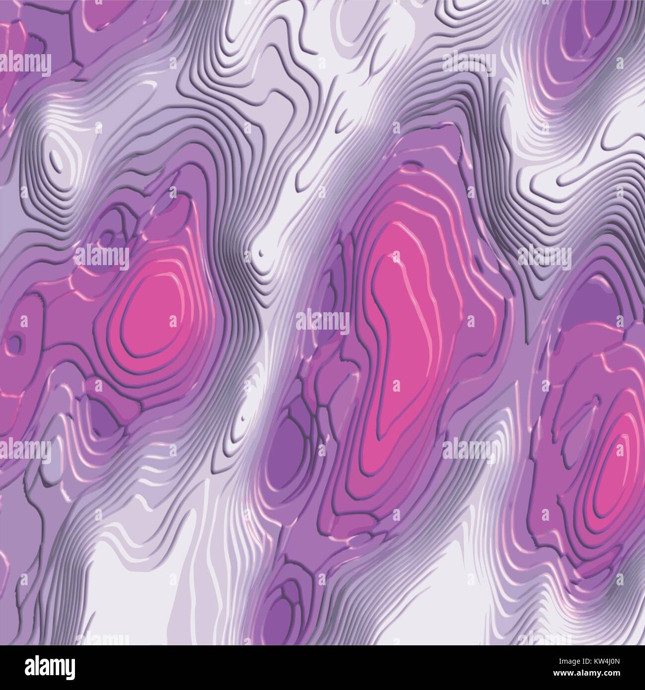 violet pink abstract 3D curve pattern vector Illustration Stock Vector ...