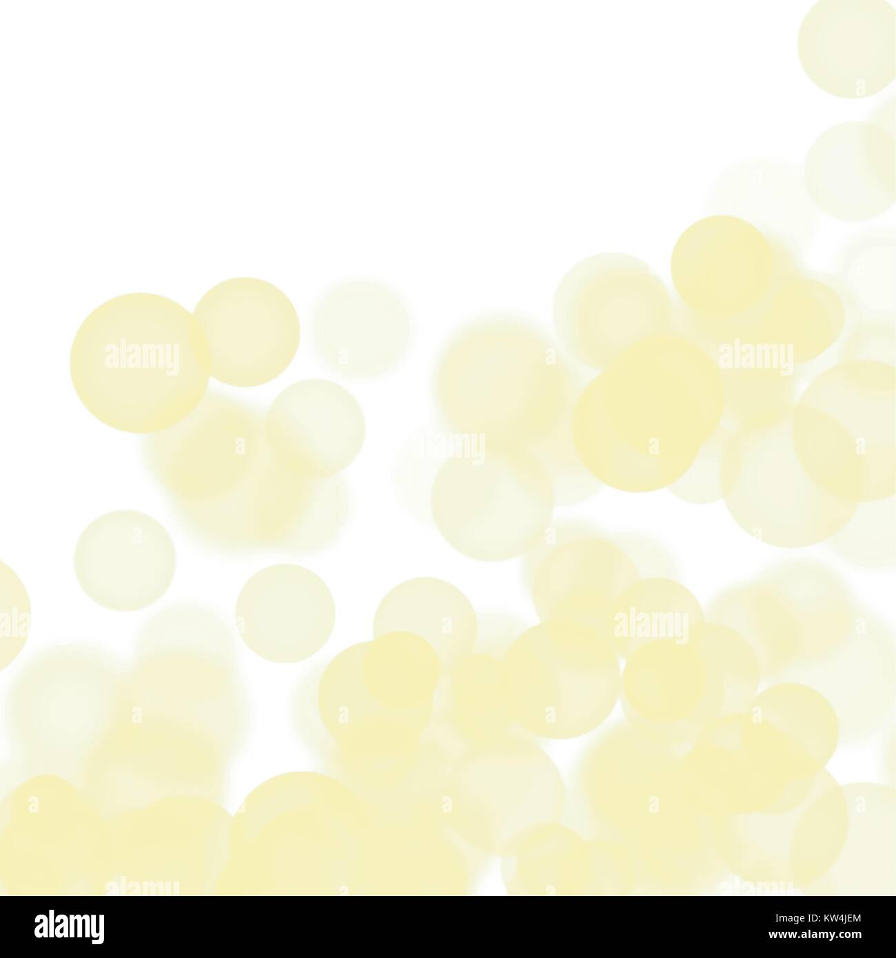 yellow watercolor bubble pattern, vector Illustration Stock Vector ...