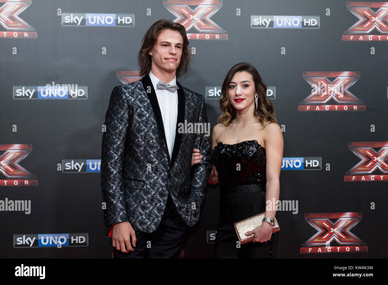 Milan, Italy. 14th Dec, 2017. Nicolò Bulega attending the red carpet of ...