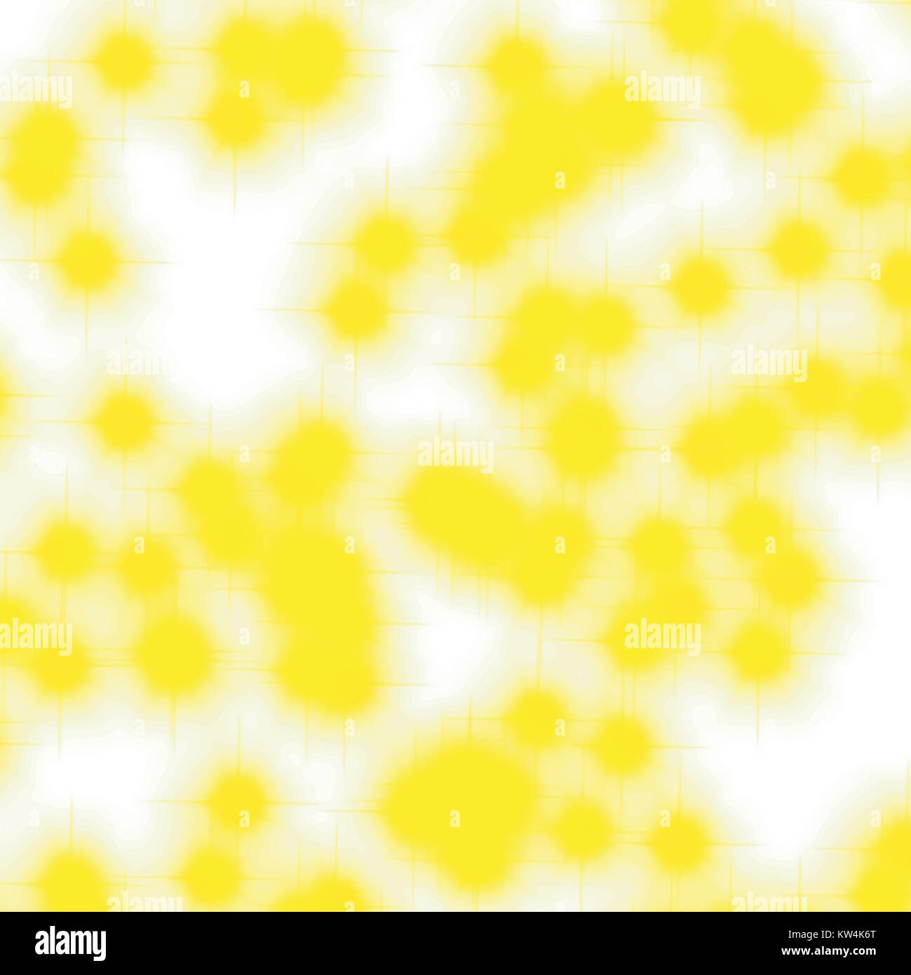 sulfur yellow watercolor sparkling dots pattern, vector Illustration ...