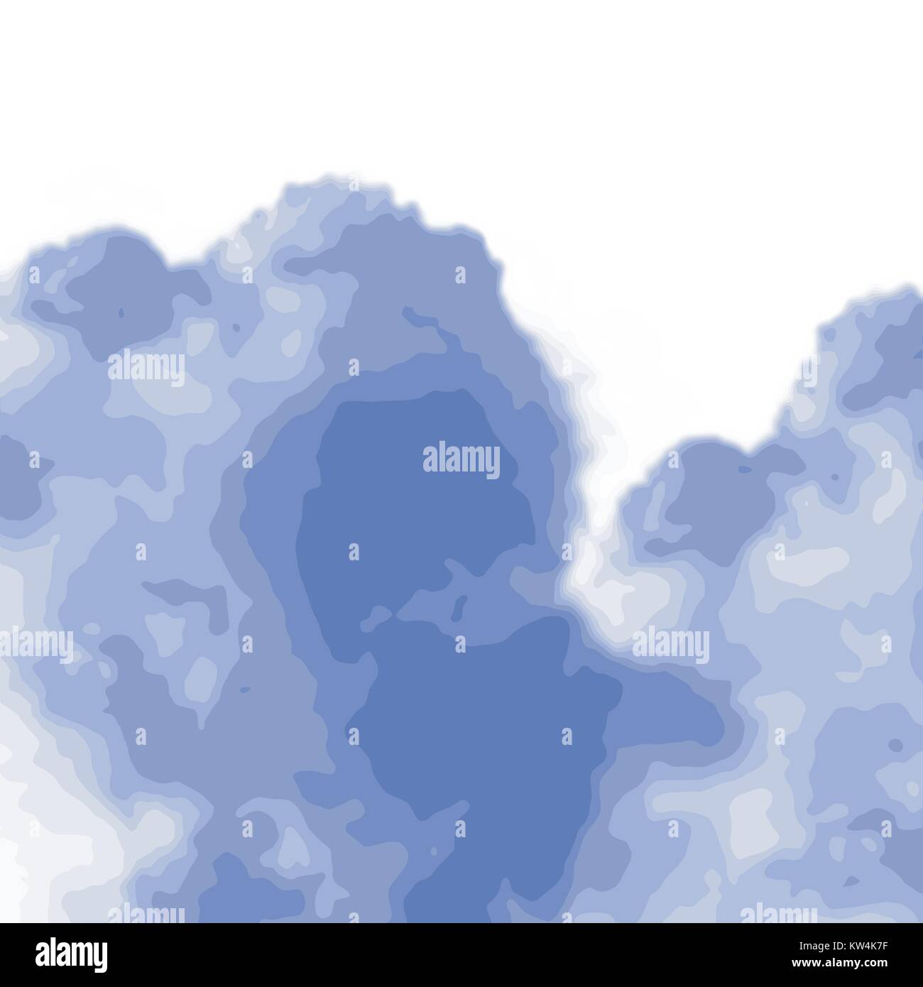Blue watercolor cloud hi-res stock photography and images - Alamy