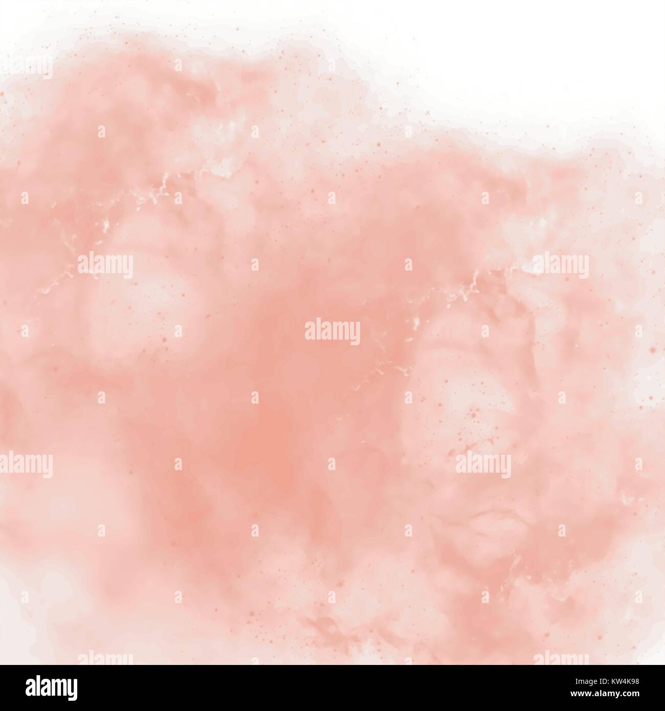 salmon pink watercolor cloudscape pattern, vector Illustration Stock ...