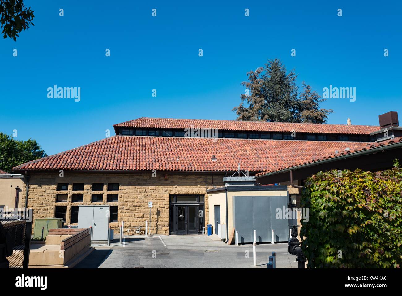 Frederick Emmons Terman engineering laboratory on the campus of ...