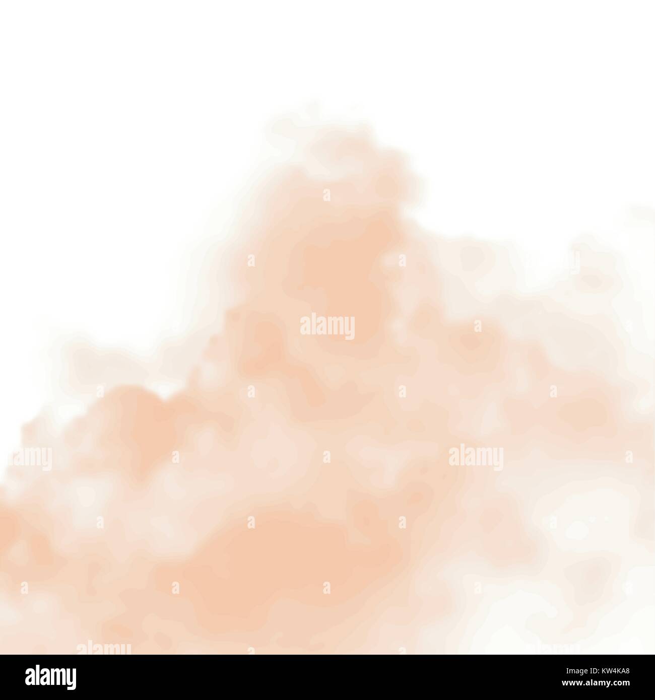 orange watercolor cloud pattern, vector Illustration Stock Vector Image ...