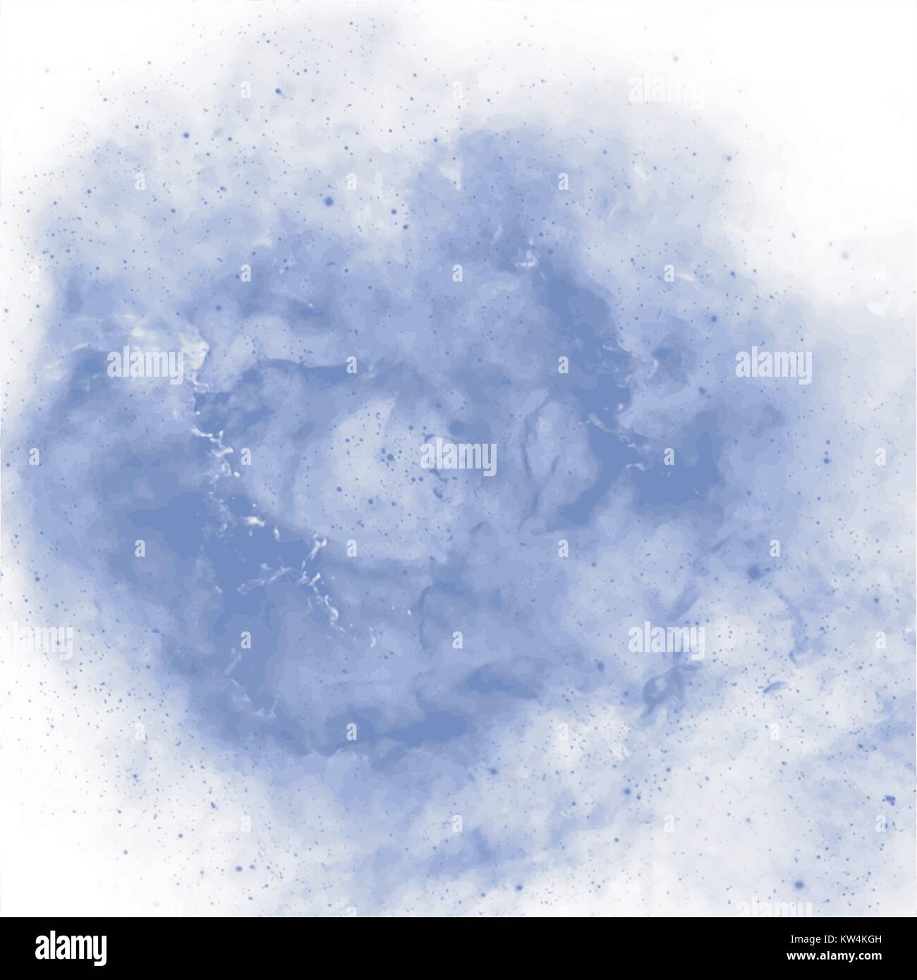 blue watercolor circle cloud pattern, vector Illustration Stock Vector ...