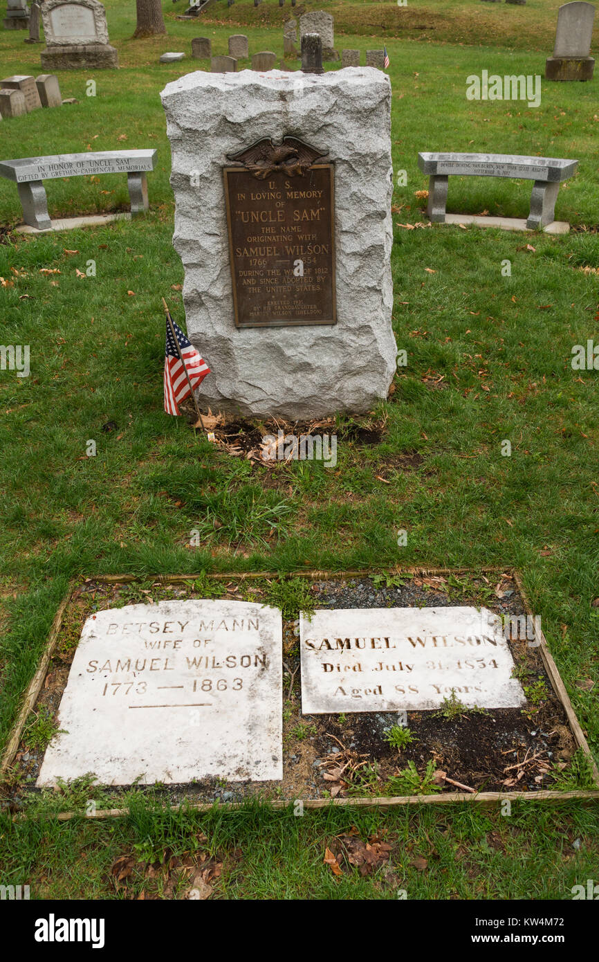 New york troy uncle sam hi-res stock photography and images - Alamy