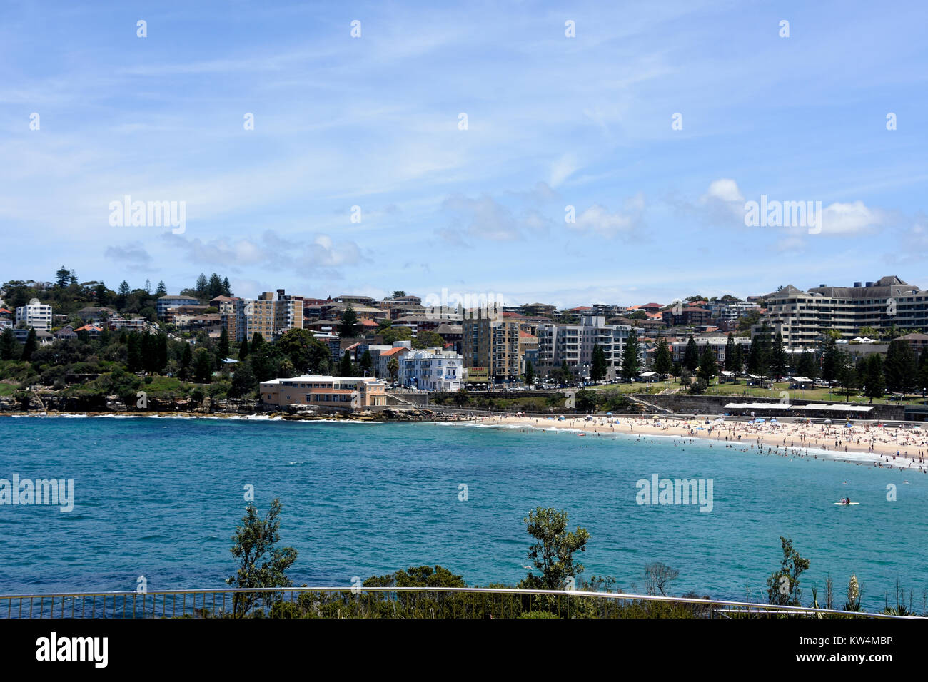 Coogee Bay, Beach and Cliffs Stock Photo - Alamy