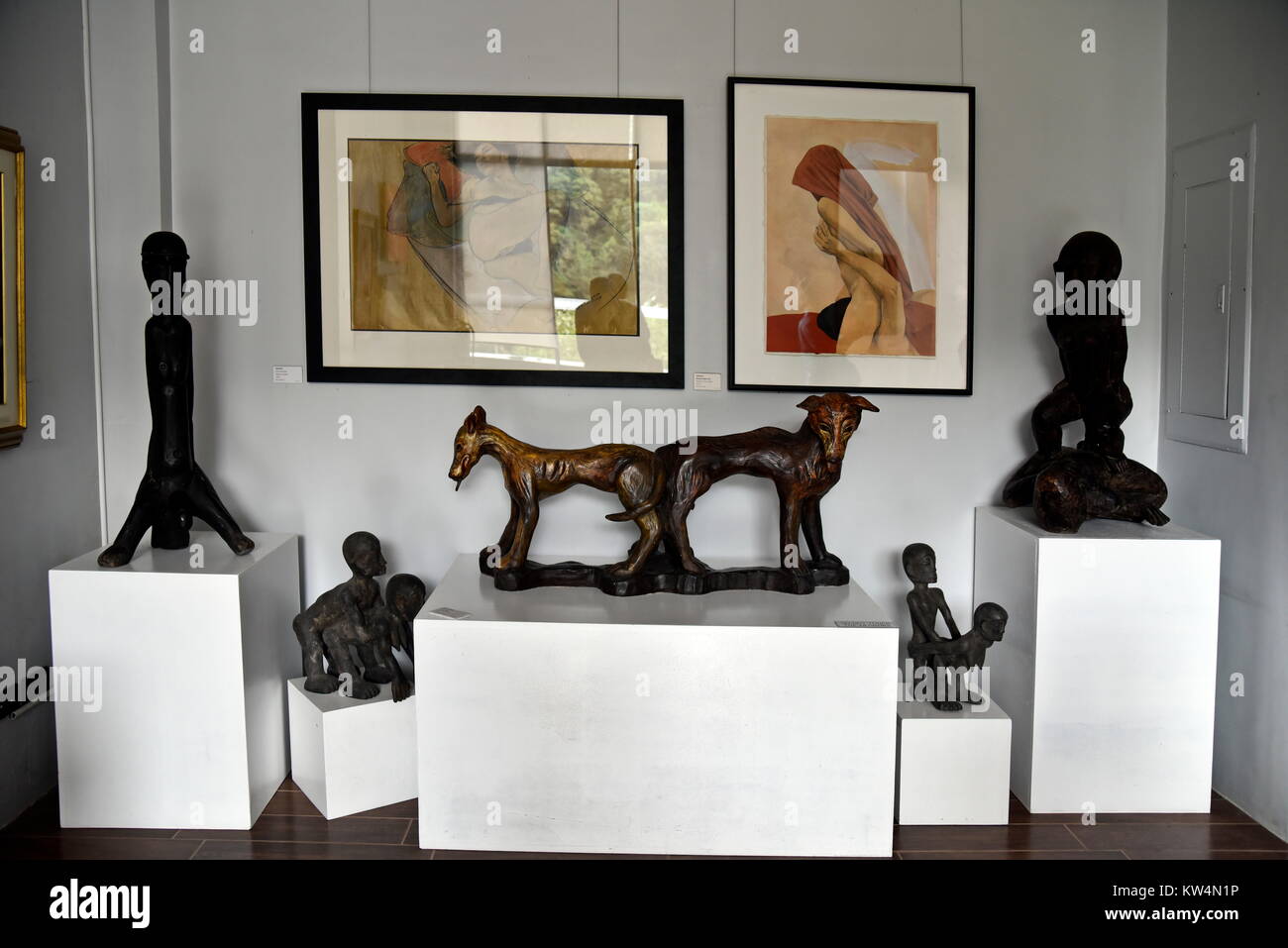 BAGUIO CITY, PHILIPPINES, DECEMBER 13, 2017, BENCAB MUSEUM IN BAGUIO ...