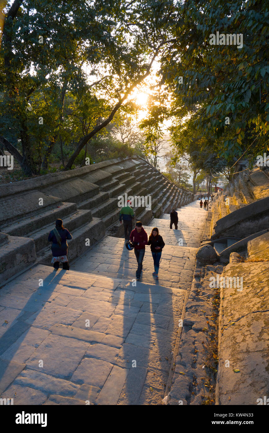 Temples steps hi-res stock photography and images - Alamy