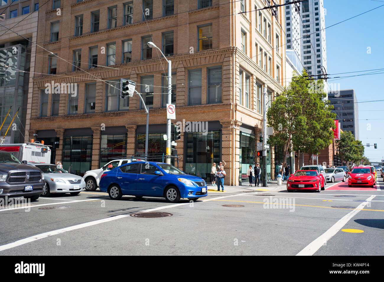 Intersection Of Two Streets Acceptance Street At The Intersection Of