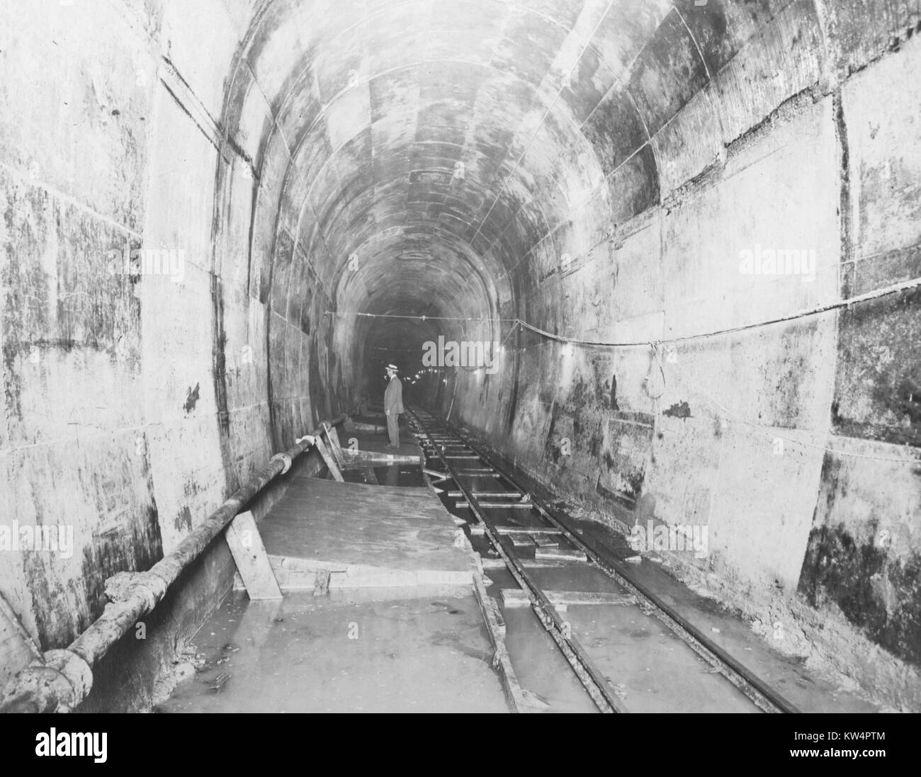 View from old concrete Black and White Stock Photos & Images - Alamy