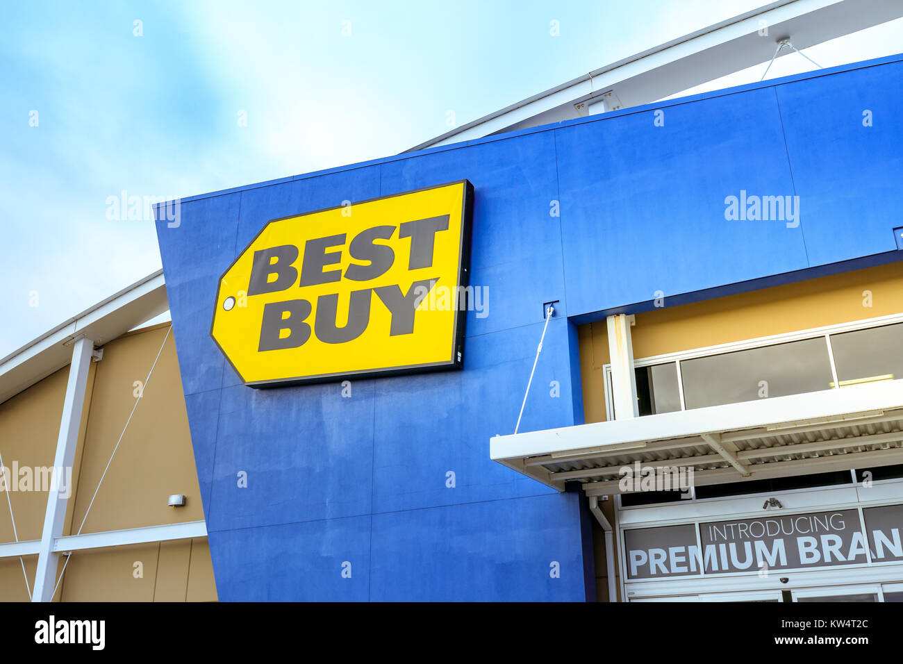 Portland, Oregon, United States - Dec 24, 2017 : Best Buy Retail Store ...