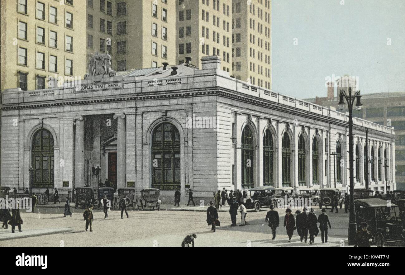 Detroit michigan 1900s hi-res stock photography and images - Alamy