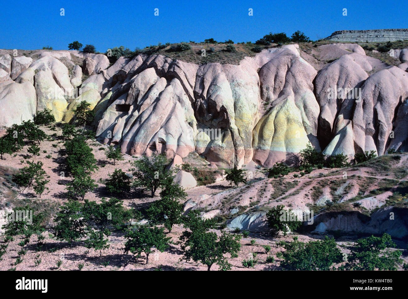 Eroded Volcanic Tuff Landscape in the Gulledere Valley; or Rose Valley ...