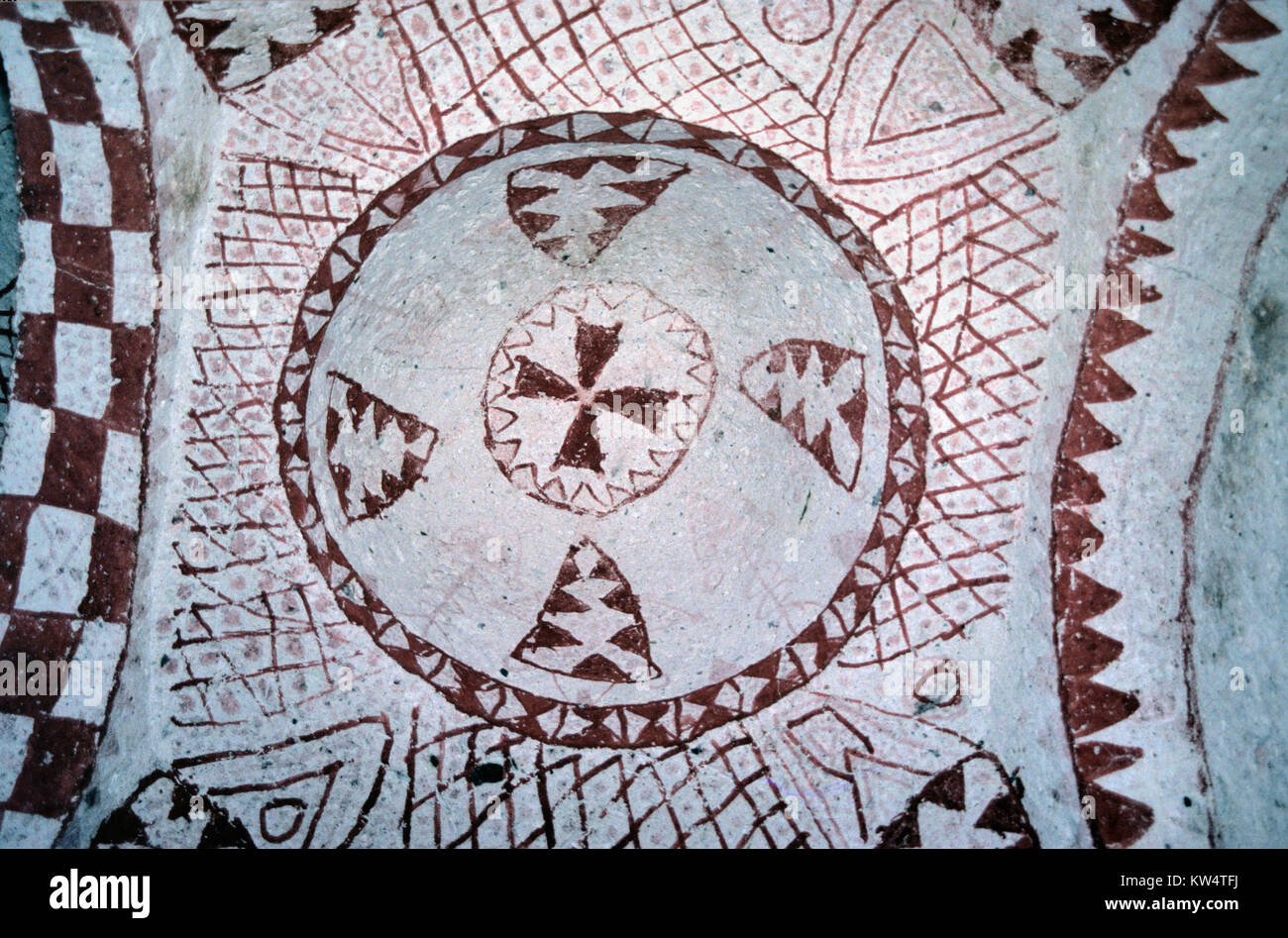 Cappadocia cave paintings turkey hi-res stock photography and images ...