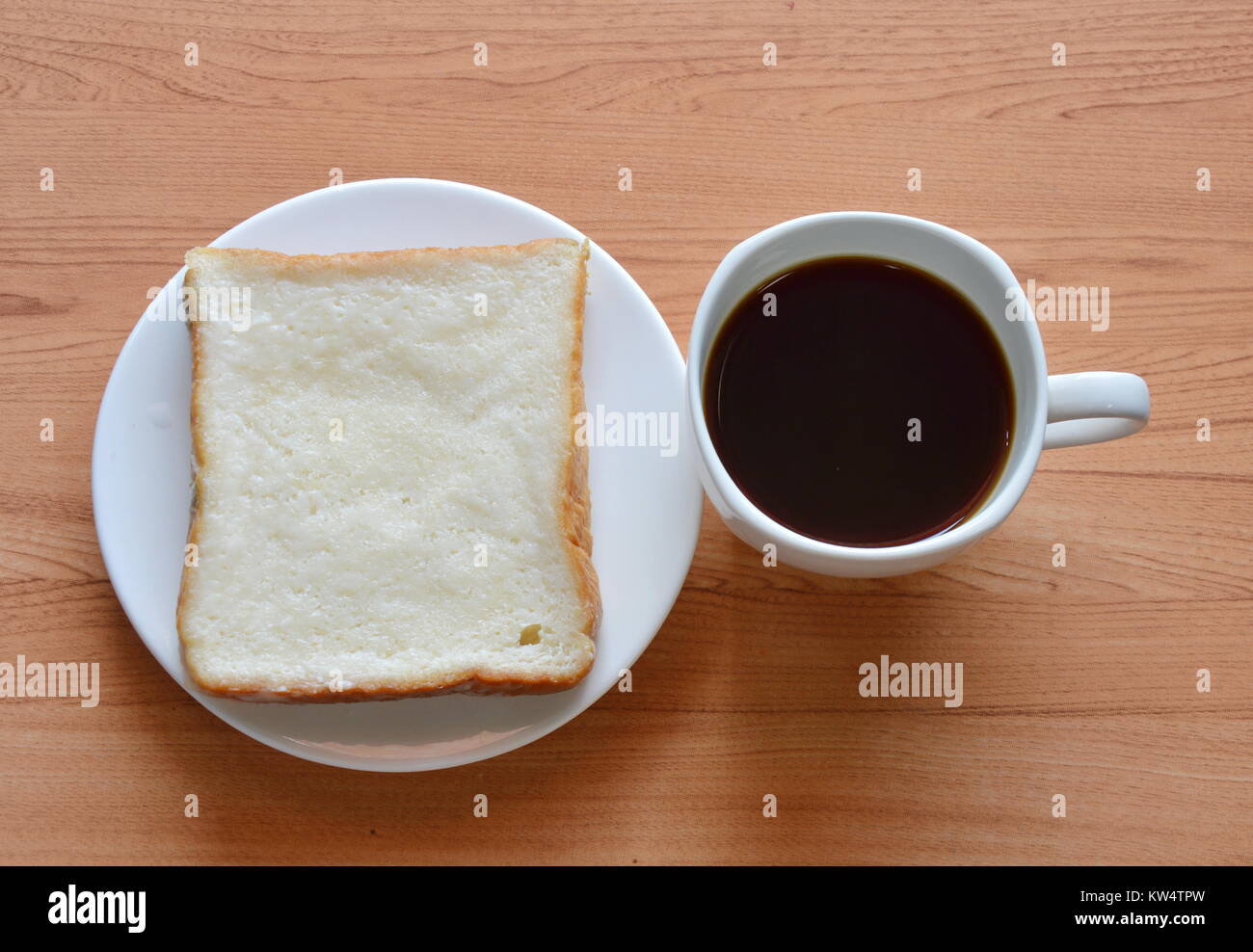 coffee and slice bread Stock Photo - Alamy