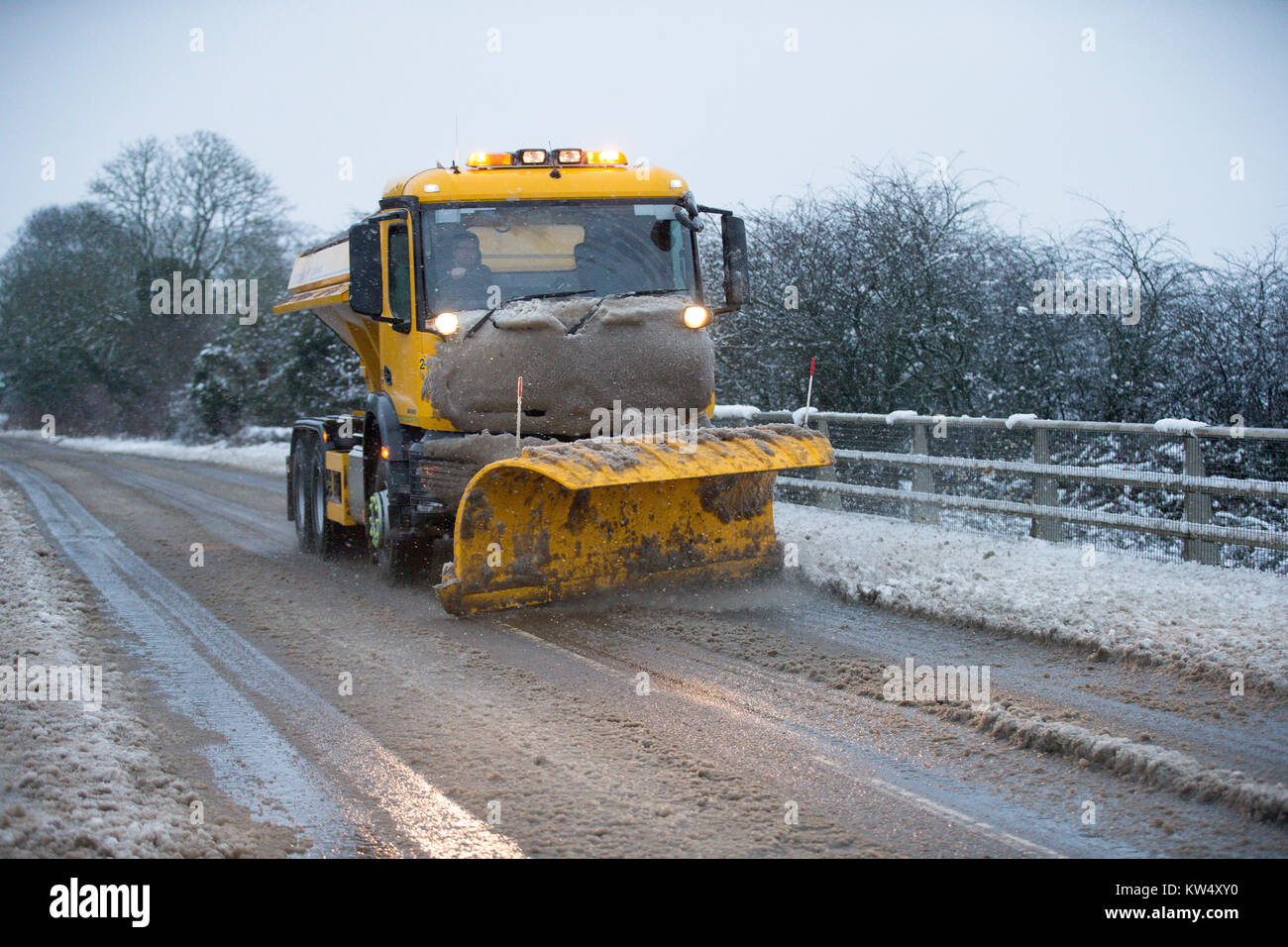 Snow plough hi-res stock photography and images - Alamy